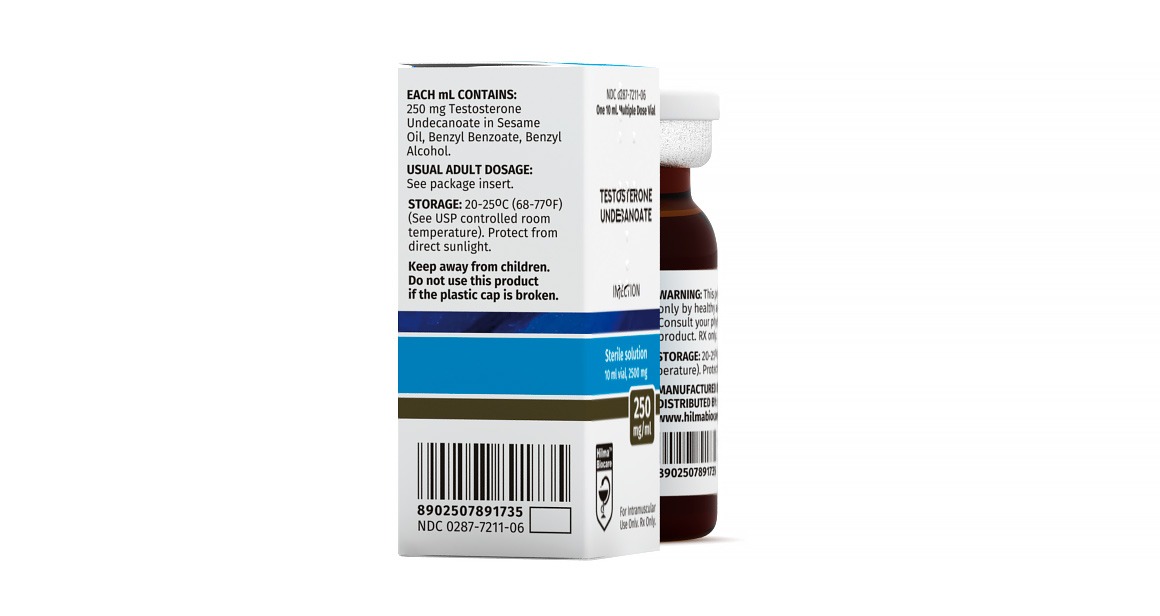 Testosterone Undecanoate buy online | Hilma Biocare