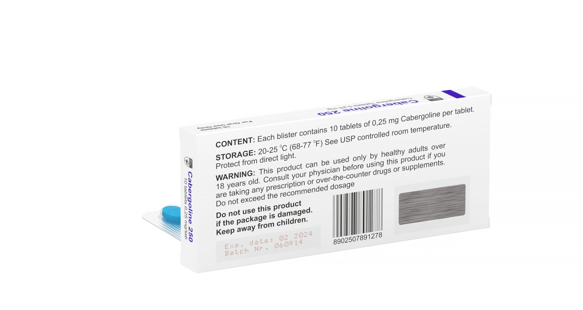 Cabergoline buy online | Hilma Biocare